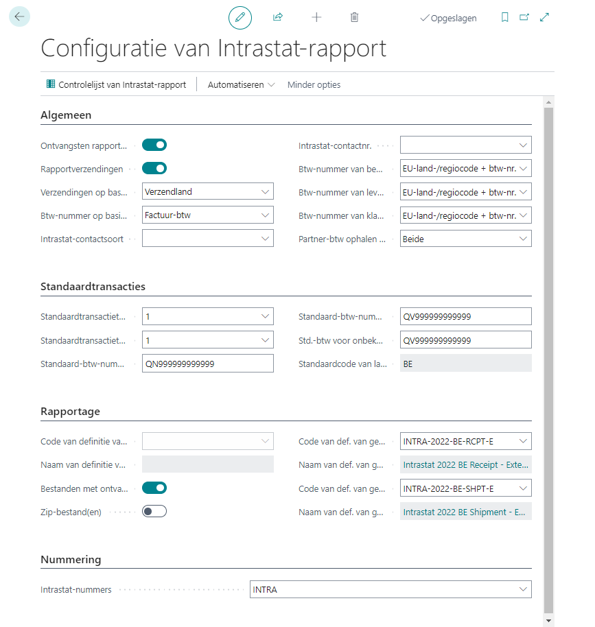 Intrastat-instelling